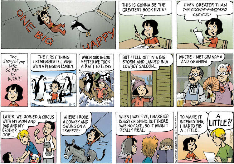 One Big Happy® for Nov 10, 2024, by Rick Detorie | Creators Syndicate