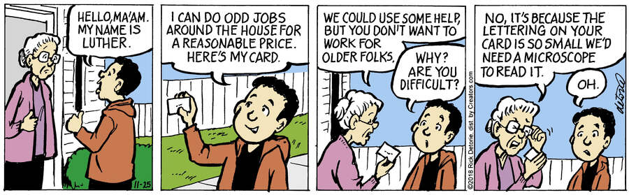 One Big Happy® for Nov 25, 2024, by Rick Detorie | Creators Syndicate