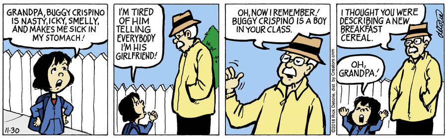 One Big Happy® for Nov 30, 2024, by Rick Detorie | Creators Syndicate