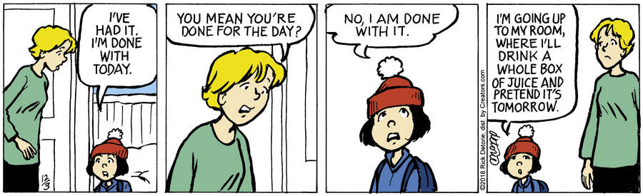 One Big Happy® for Dec 03, 2024, by Rick Detorie | Creators Syndicate