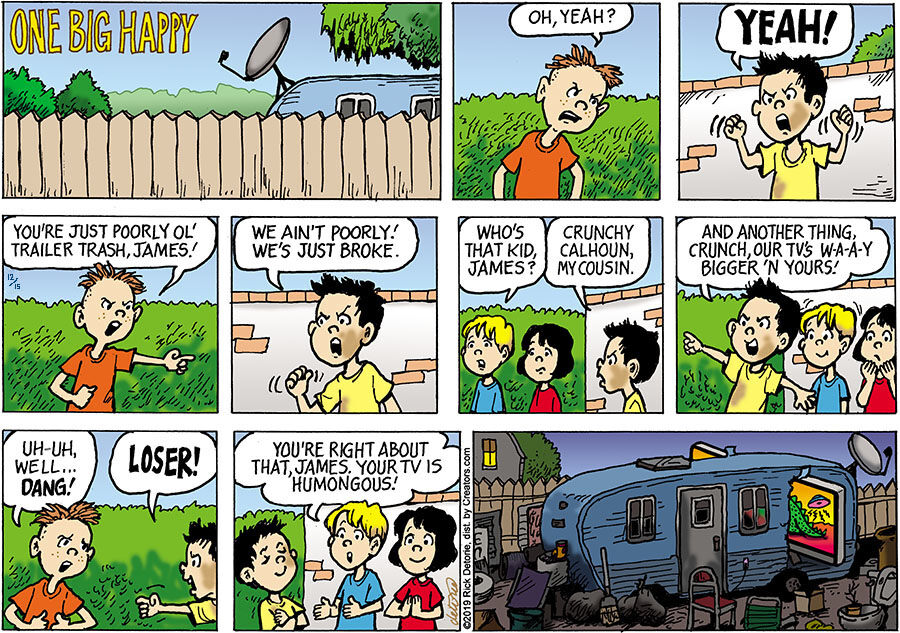 One Big Happy® for Dec 15, 2024, by Rick Detorie | Creators Syndicate