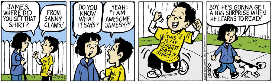 One Big Happy® for Dec 26, 2024, by Rick Detorie | Creators Syndicate