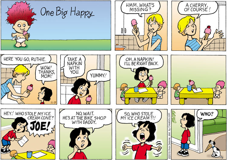 One Big Happy® for Dec 29, 2024, by Rick Detorie | Creators Syndicate