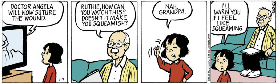 One Big Happy® for Jan 07, 2025, by Rick Detorie | Creators Syndicate