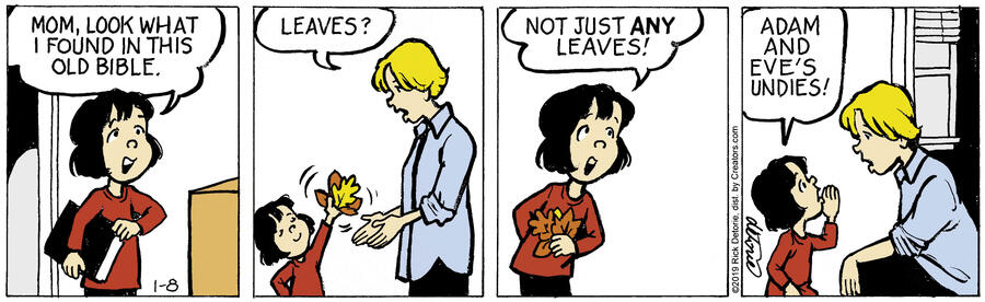 One Big Happy® for Jan 08, 2025, by Rick Detorie | Creators Syndicate