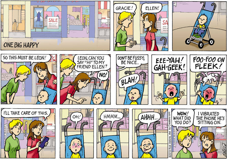 One Big Happy® for Jan 26, 2025, by Rick Detorie | Creators Syndicate