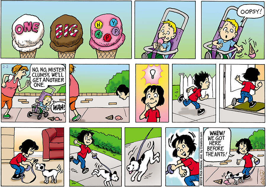 One Big Happy® for Feb 02, 2025, by Rick Detorie | Creators Syndicate