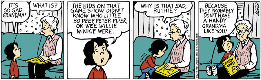 One Big Happy® for Feb 24, 2025, by Rick Detorie | Creators Syndicate