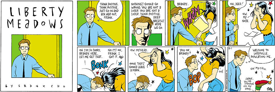 Liberty Meadows for Aug 01, 2021, by Frank Cho | Creators Syndicate