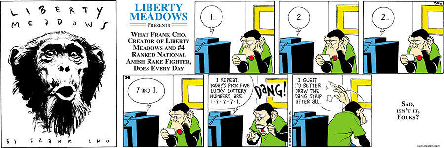Liberty Meadows for Mar 09, 2025, by Frank Cho | Creators Syndicate