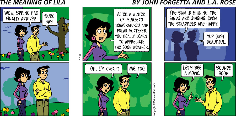 The Meaning of Lila for May 05, 2019, by John Forgetta | Creators Syndicate