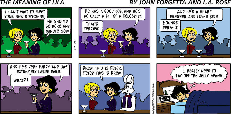 The Meaning of Lila for Apr 28, 2024, by John Forgetta | Creators Syndicate