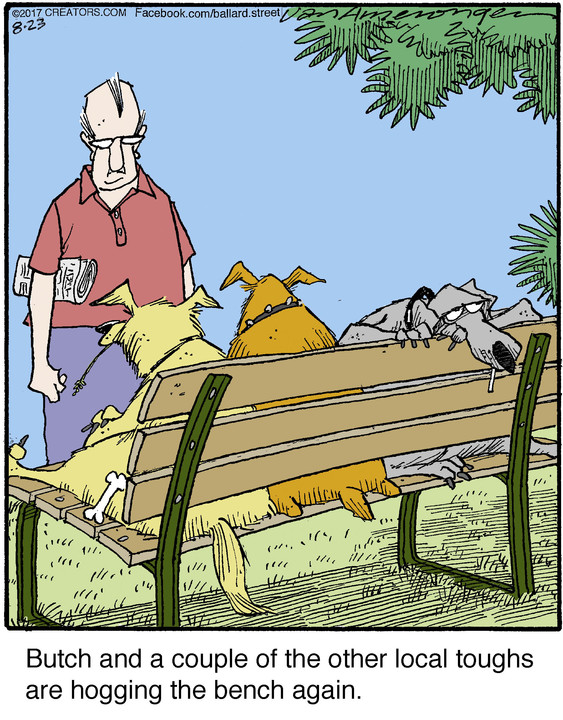 Ballard Street for Aug 23, 2017, by Jerry Van Amerongen | Creators ...