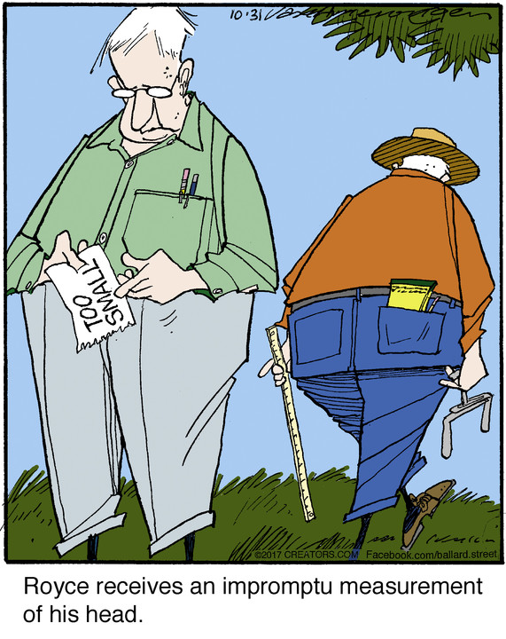 Ballard Street for Oct 31, 2017, by Jerry Van Amerongen | Creators ...