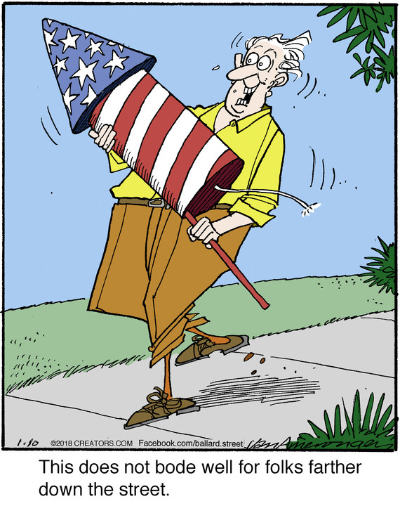 Ballard Street for Jan 10, 2018, by Jerry Van Amerongen | Creators ...