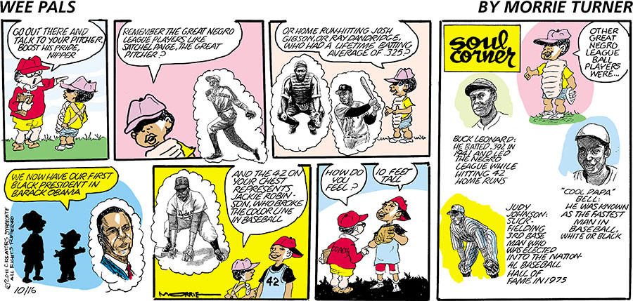 Wee Pals for Oct 16, 2016, by Morrie Turner | Creators Syndicate