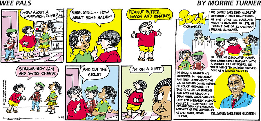 Wee Pals for May 28, 2017, by Morrie Turner | Creators Syndicate