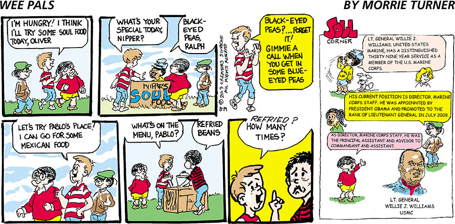 Wee Pals for Aug 19, 2018, by Morrie Turner | Creators Syndicate