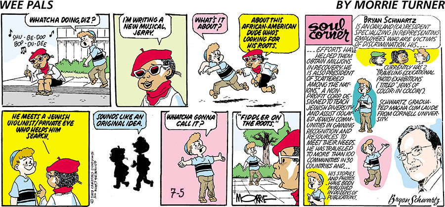 Wee Pals for Jul 05, 2020, by Morrie Turner | Creators Syndicate