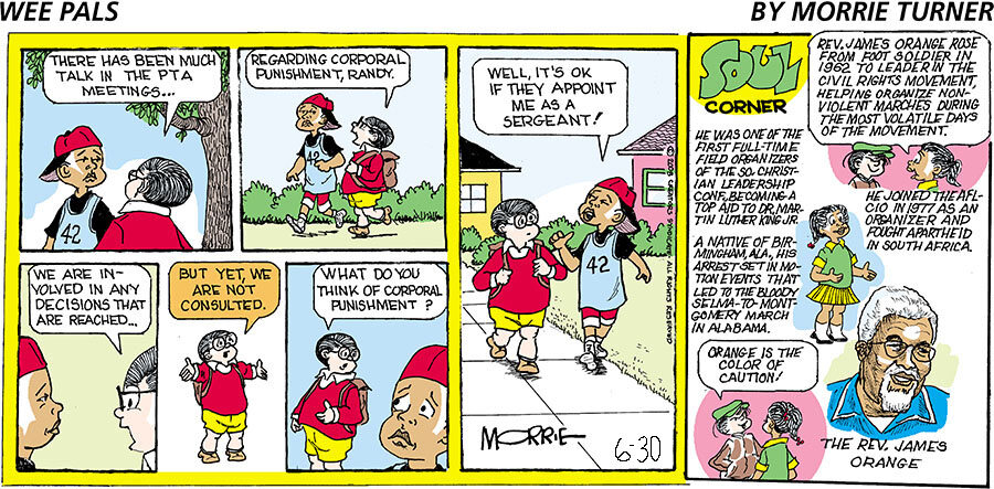 Wee Pals for Jun 30, 2024, by Morrie Turner | Creators Syndicate