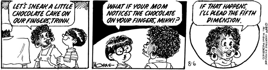 Wee Pals for Aug 06, 2024, by Morrie Turner | Creators Syndicate