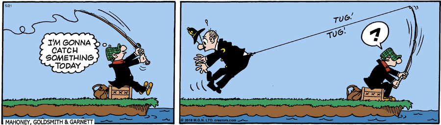 Andy Capp for May 21, 2018, by Reg Smythe | Creators Syndicate