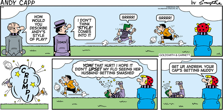 Andy Capp for May 08, 2022, by Reg Smythe | Creators Syndicate