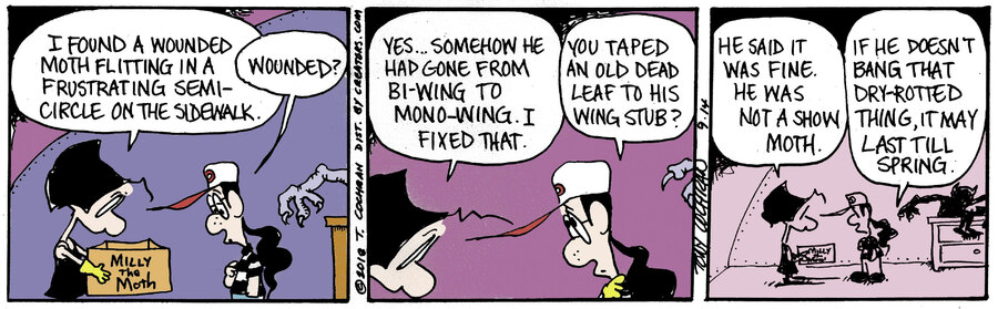 Agnes for Sep 14, 2024, by Tony Cochran | Creators Syndicate