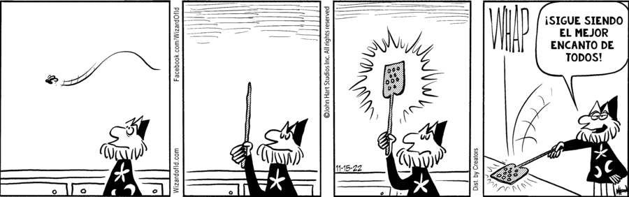 Wizard of Id Spanish for Nov 15, 2022, by Mick Mastroianni and Johnny ...