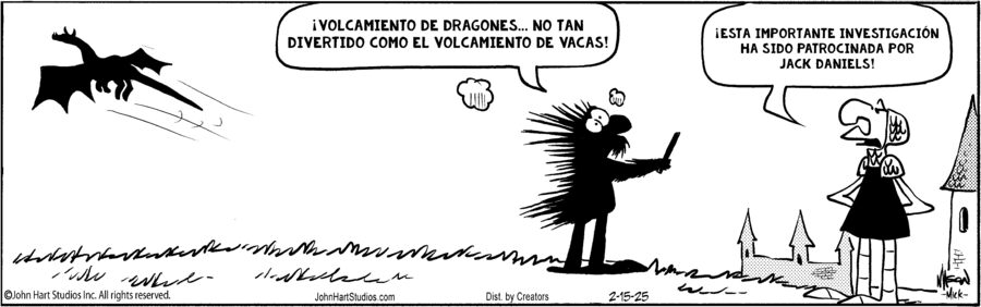 Wizard of Id Spanish for Feb 15, 2025, by Mick Mastroianni and Johnny ...