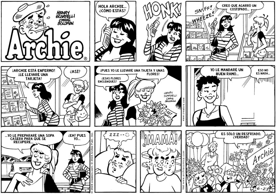 Archie Spanish for Jun 23, 2024, by Archie Comic Publications ...