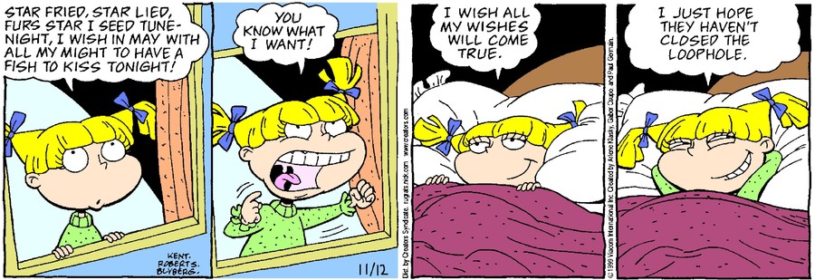 Rugrats for Nov 12, 2016, by Nickelodeon | Creators Syndicate