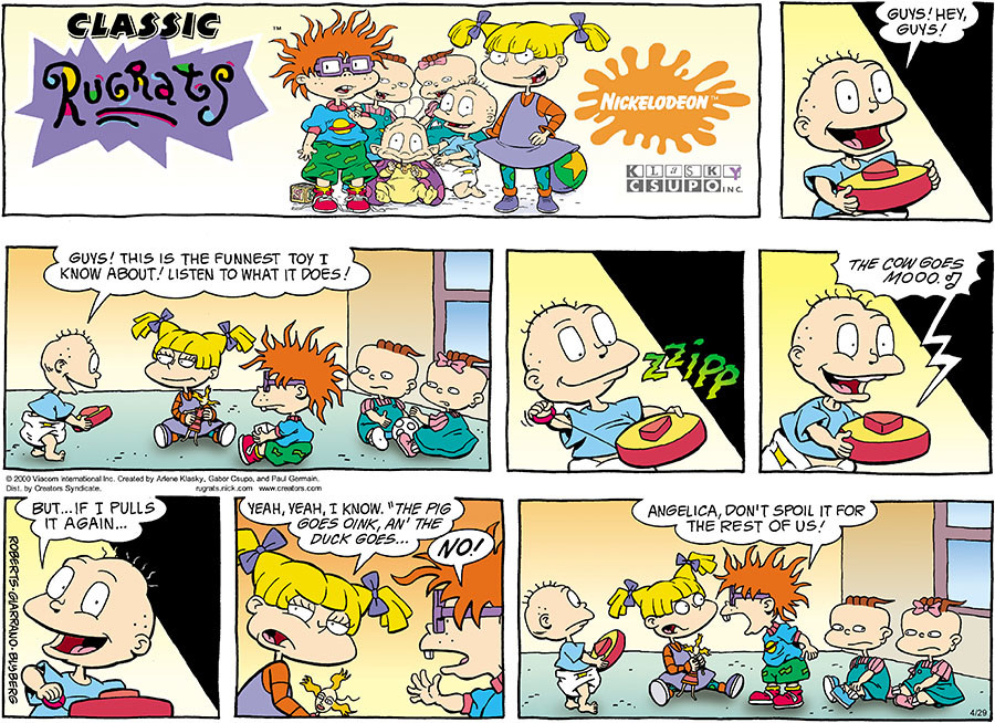 Rugrats for Apr 29, 2018, by Nickelodeon | Creators Syndicate