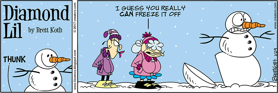 Diamond Lil for Jan 29, 2017, by Brett Koth | Creators Syndicate