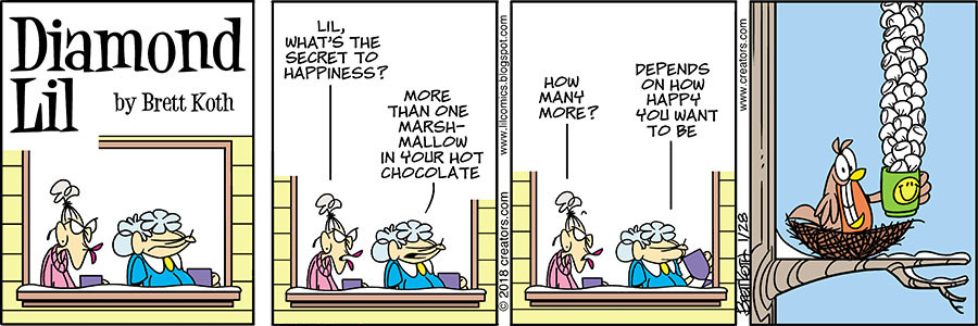 Diamond Lil for Jan 28, 2018, by Brett Koth | Creators Syndicate