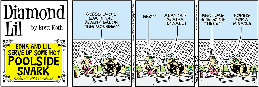 Diamond Lil for Jul 07, 2019, by Brett Koth | Creators Syndicate