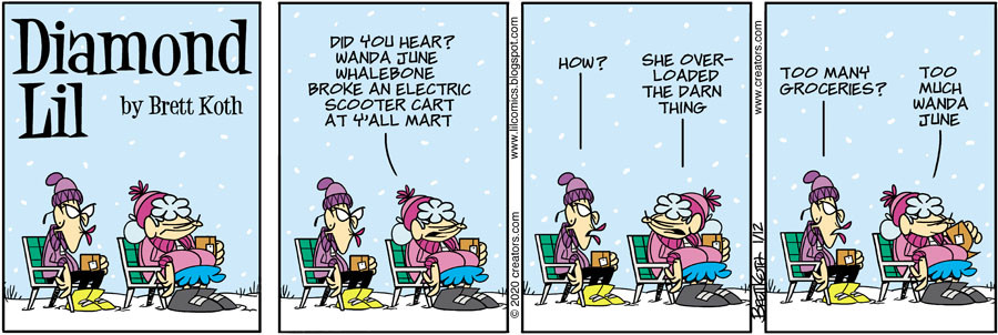 Diamond Lil for Jan 12, 2020, by Brett Koth | Creators Syndicate