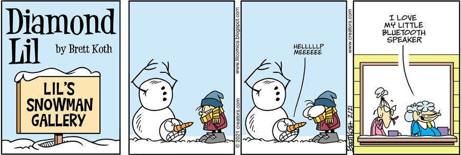 Diamond Lil for Feb 21, 2021, by Brett Koth | Creators Syndicate