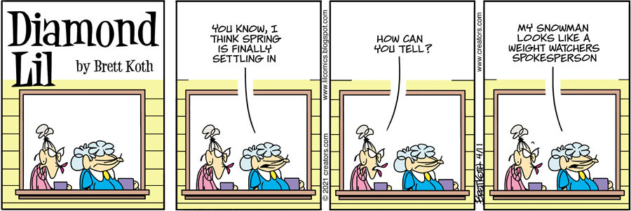 Diamond Lil for Apr 11, 2021, by Brett Koth | Creators Syndicate