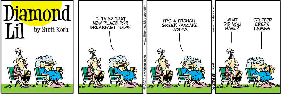 Diamond Lil for Sep 04, 2022, by Brett Koth | Creators Syndicate