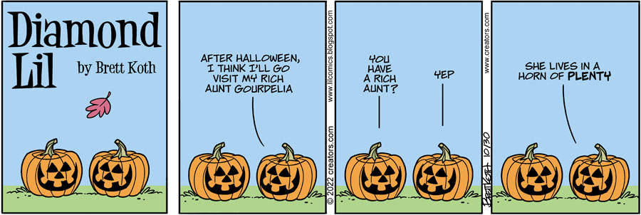 Diamond Lil for Oct 30, 2022, by Brett Koth | Creators Syndicate