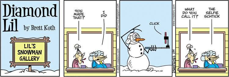 Diamond Lil for Jan 14, 2024, by Brett Koth | Creators Syndicate