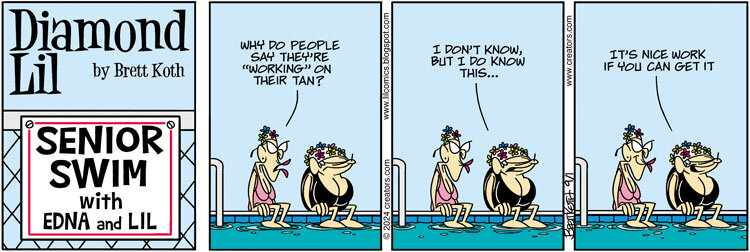 Diamond Lil for Sep 01, 2024, by Brett Koth | Creators Syndicate