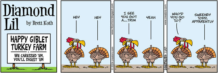 Diamond Lil for Nov 10, 2024, by Brett Koth | Creators Syndicate