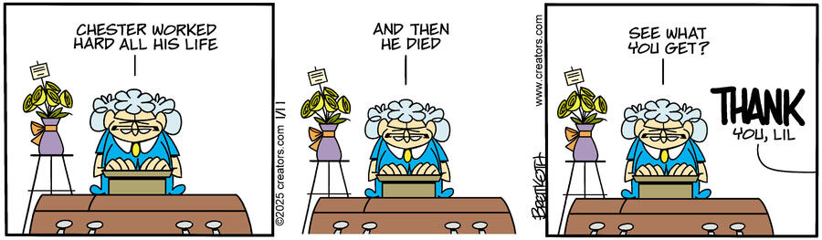 Diamond Lil for Jan 11, 2025, by Brett Koth | Creators Syndicate