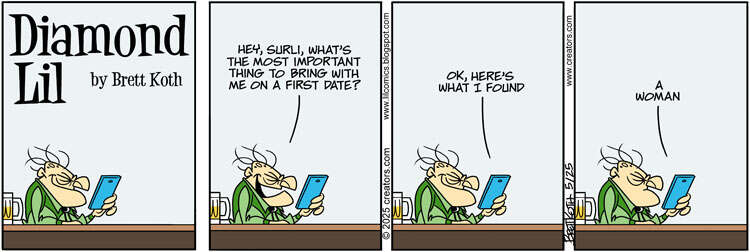 Diamond Lil for May 25, 2025, by Brett Koth | Creators Syndicate