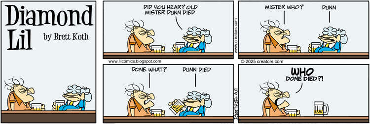 Diamond Lil for Jun 01, 2025, by Brett Koth | Creators Syndicate